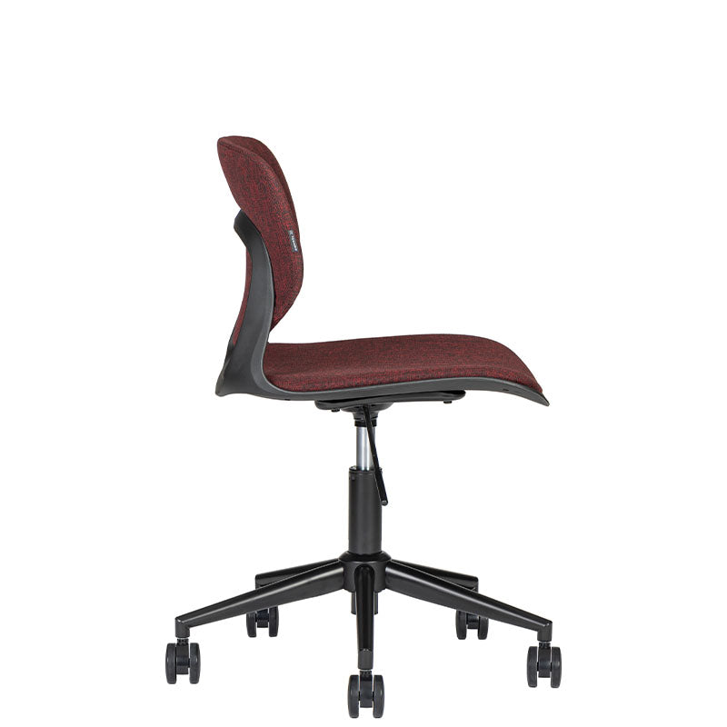 Silla VELA con Rodajas Asiento y Respaldo Tapizado. – 3R INNOVACIÓN